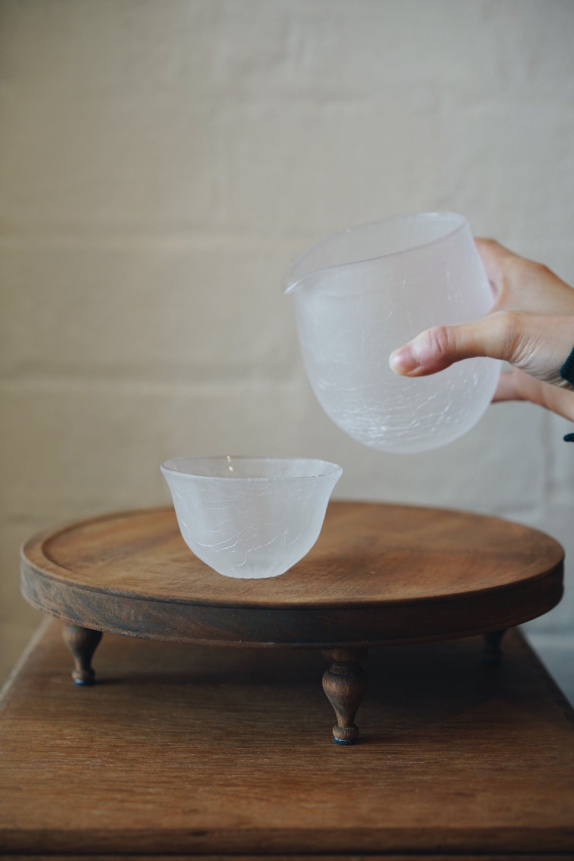 Daisaku Hashimura - CRACK Drop Katakuchi Cloudy – Kurashi Japanese Crafts