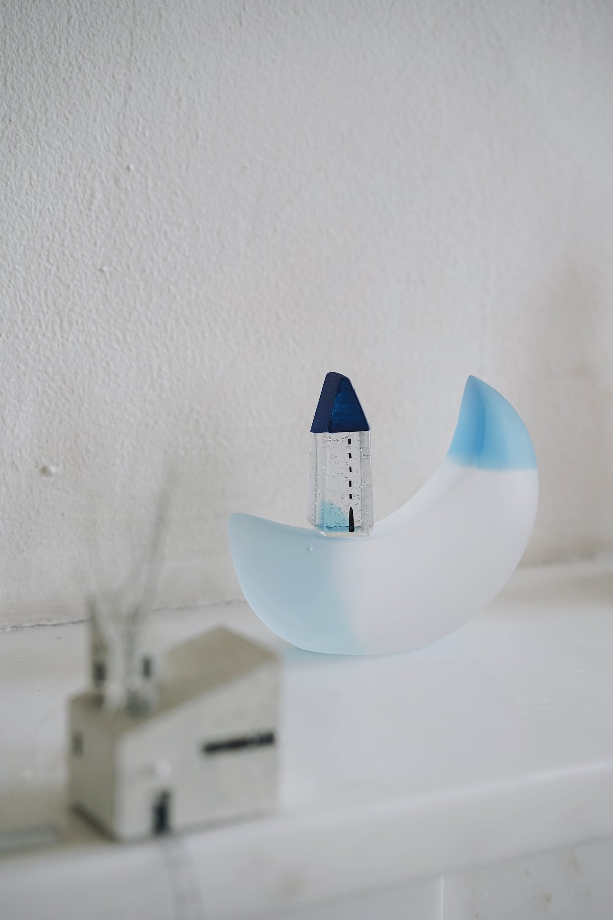 Mellow Glass - Blue Crescent [Price available upon request] – Kurashi ...