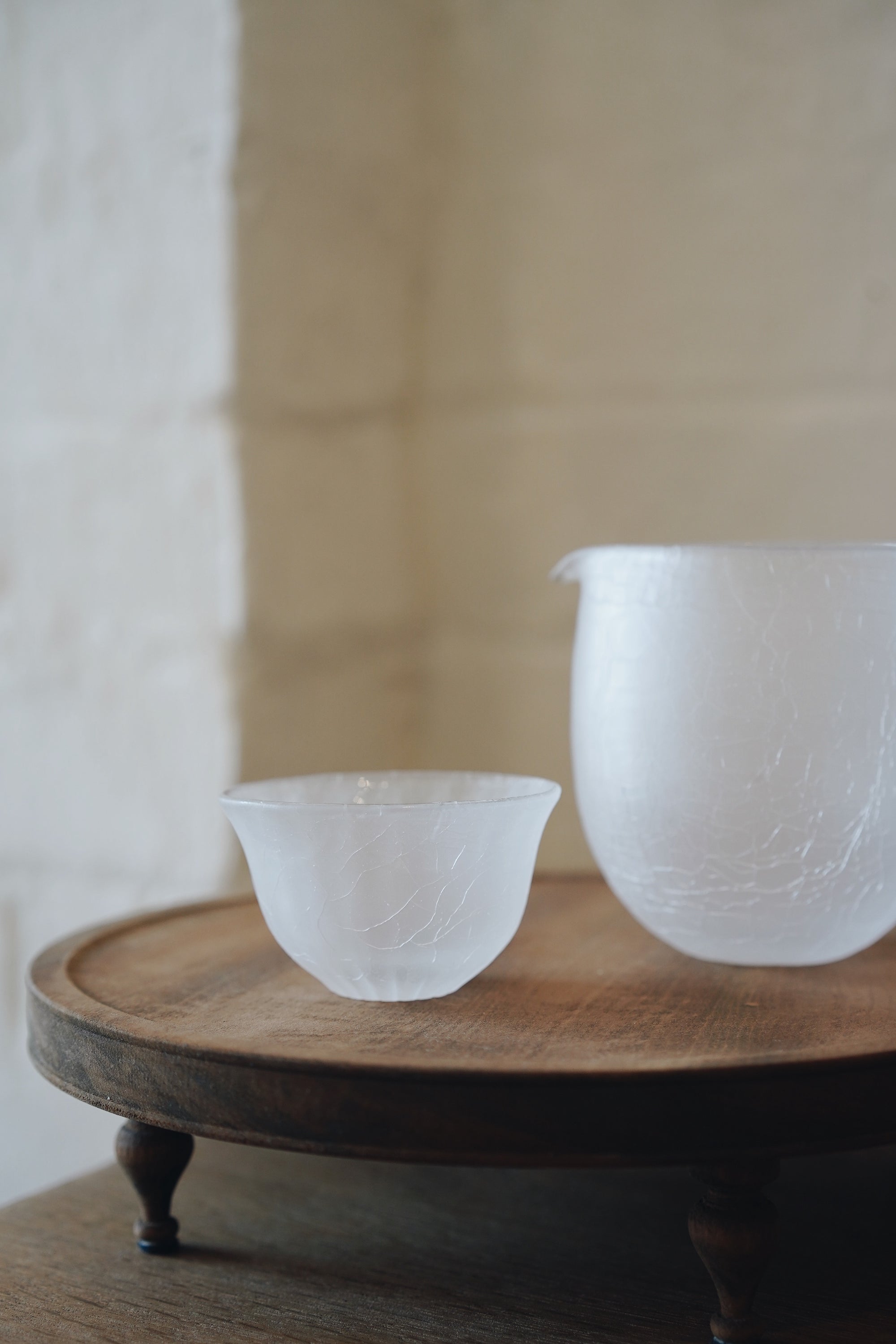 Daisaku Hashimura - CRACK Sake/Tea Cup – Kurashi Japanese Crafts