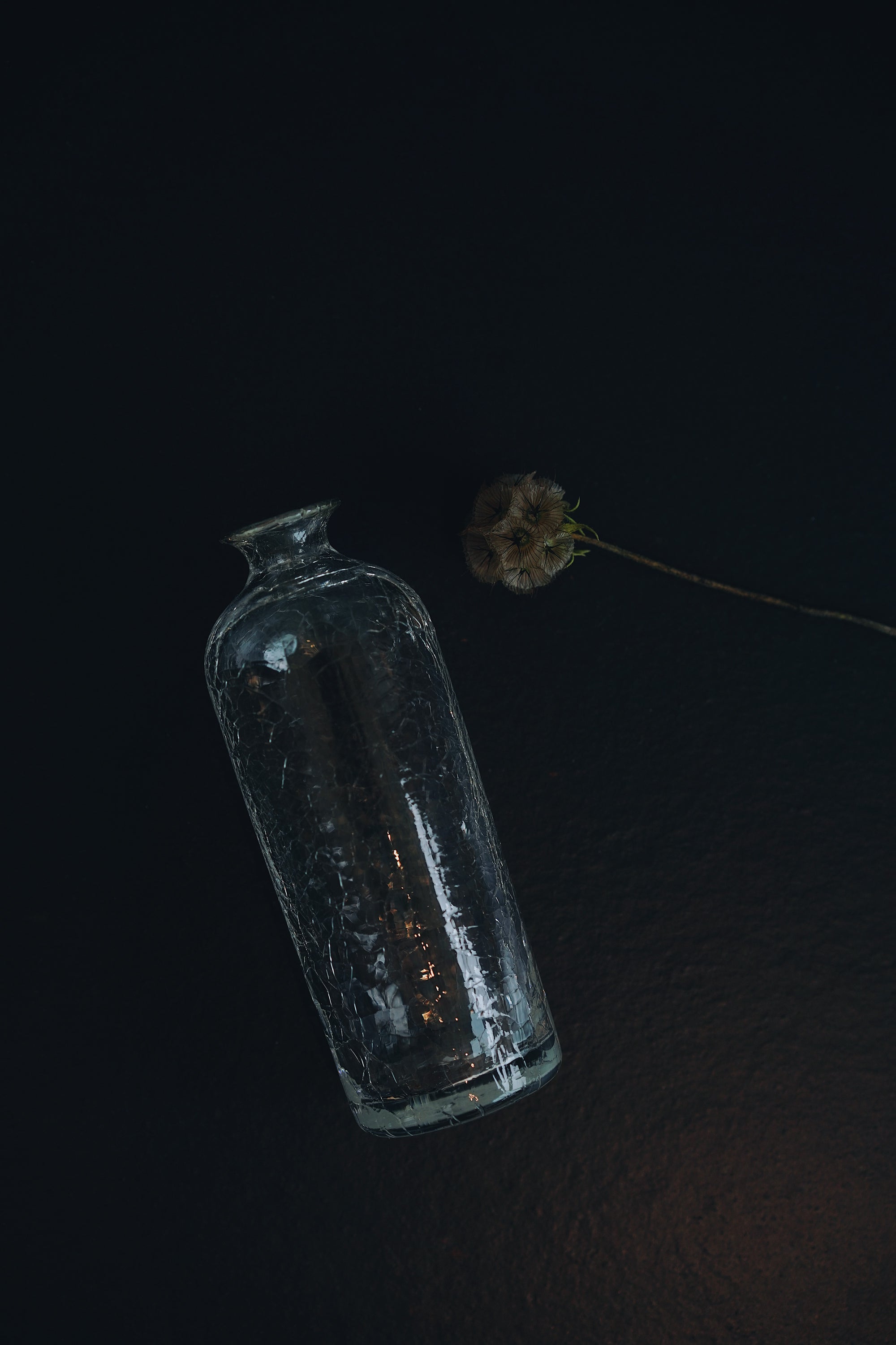 Daisaku Hashimura - CRACK Ichirin-zashi Vase Clear – Kurashi Japanese ...