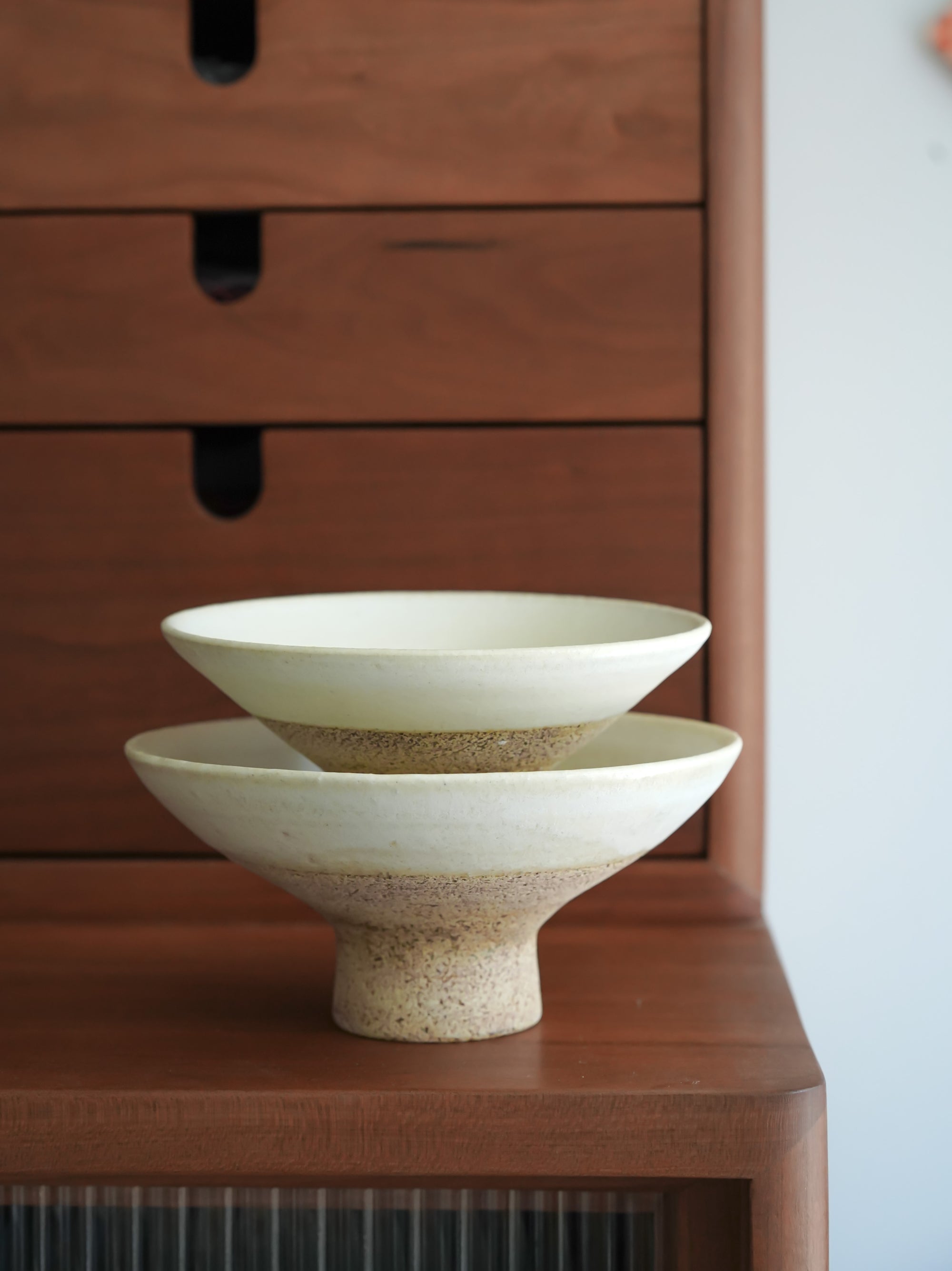 Satomi Ito - Footed chawan – Kurashi Japanese Crafts