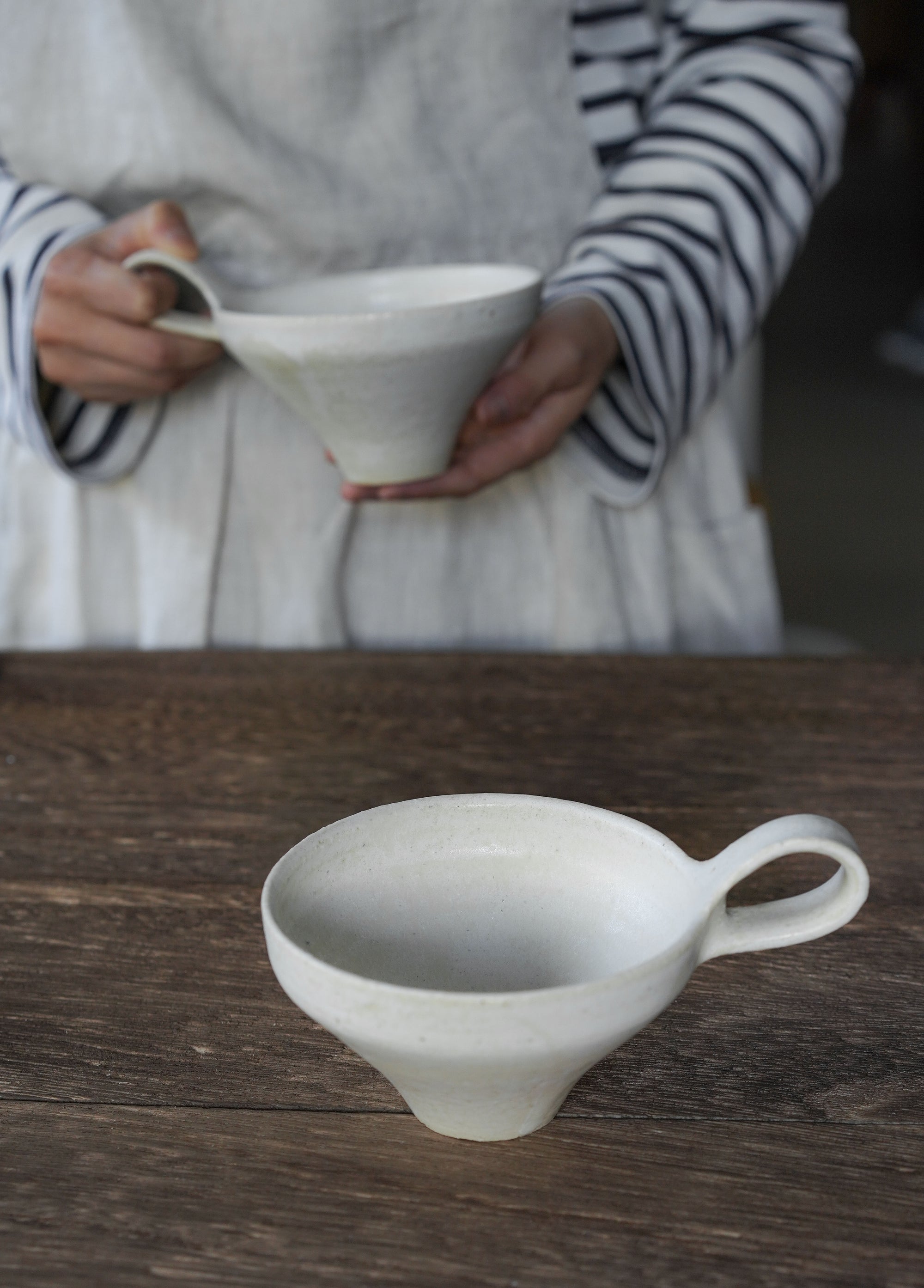 Satomi Ito - Sankaku Mugs Short – Kurashi Japanese Crafts